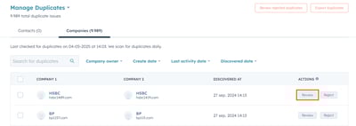 How to Merge Companies in HubSpot (Manual or in Bulk)